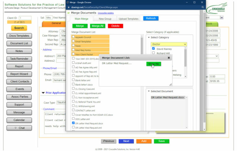 Social Security Disability Case Management Software | Wings